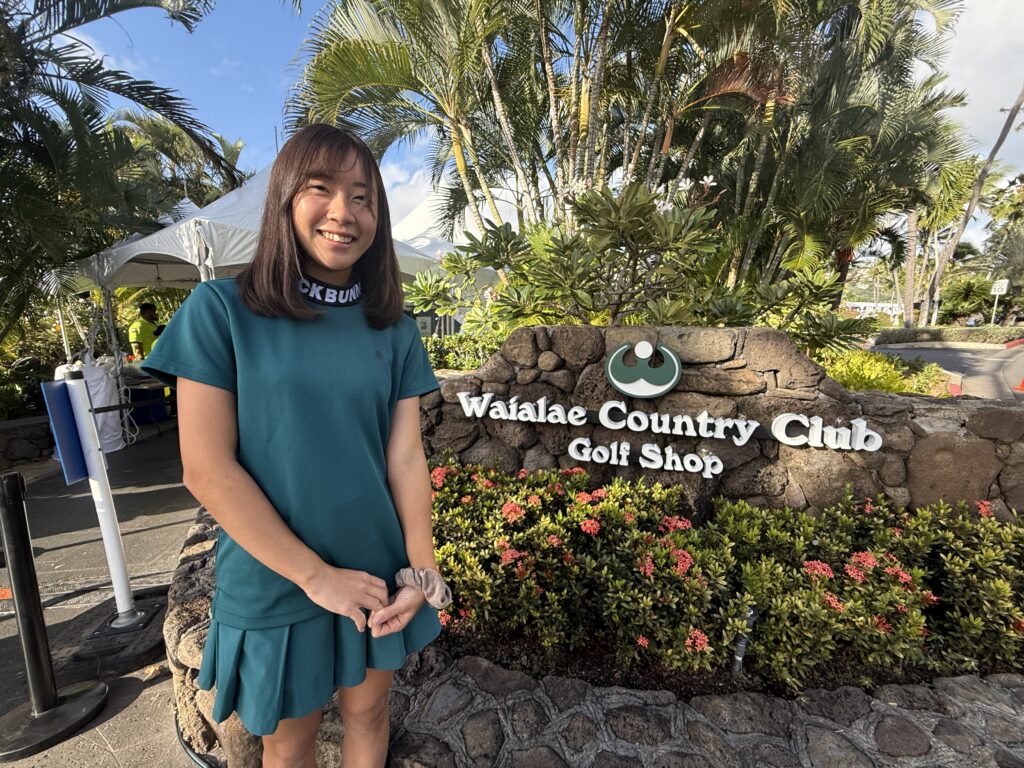 Sony Open in Hawaii 2026 中山真碧（モアナ）プロ のライブレポート🏌️‍♀️ | makana.fm
